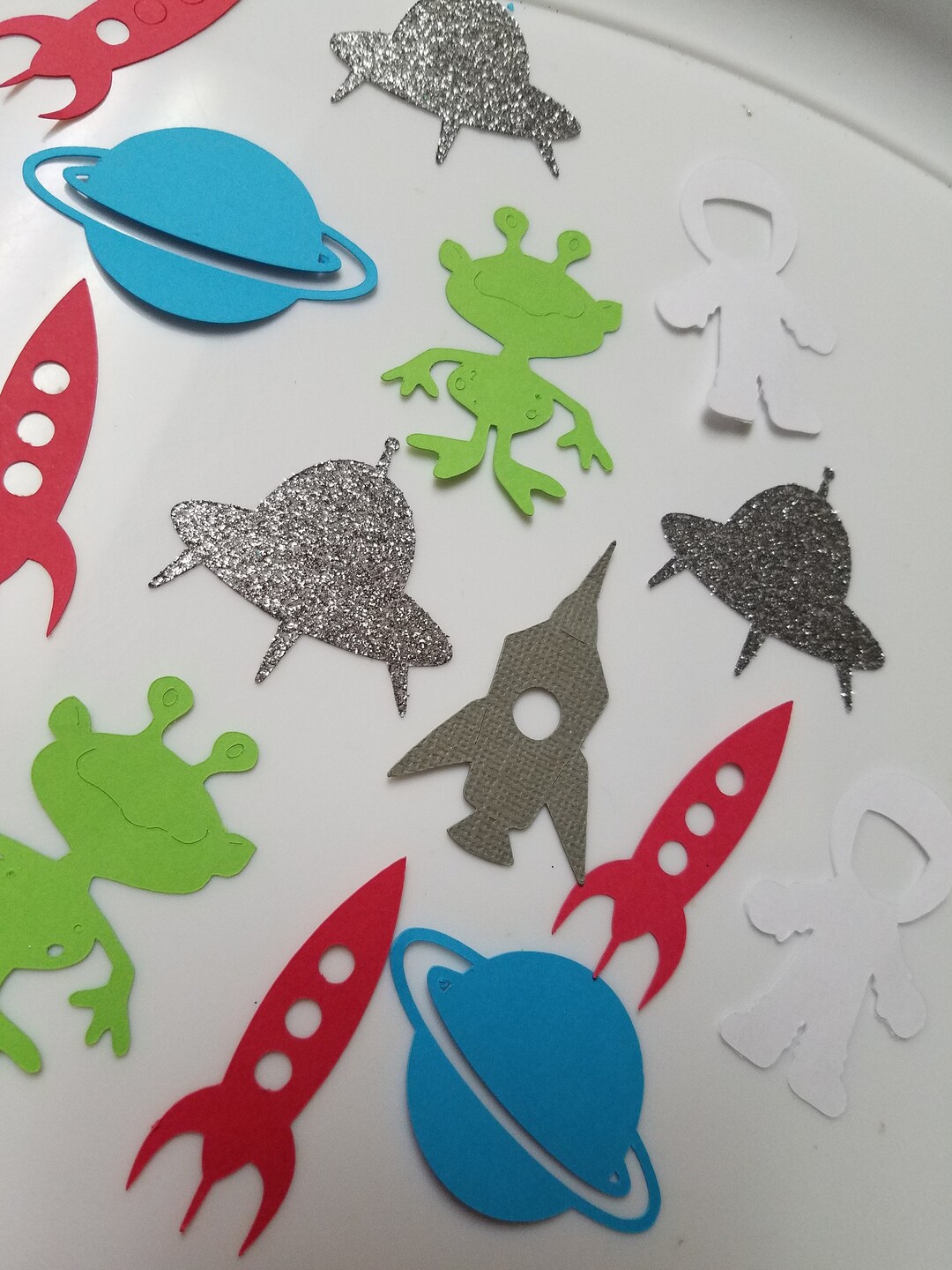 Space Confetti, Alien Confetti, Space Birthday, Spaceship Confetti ...