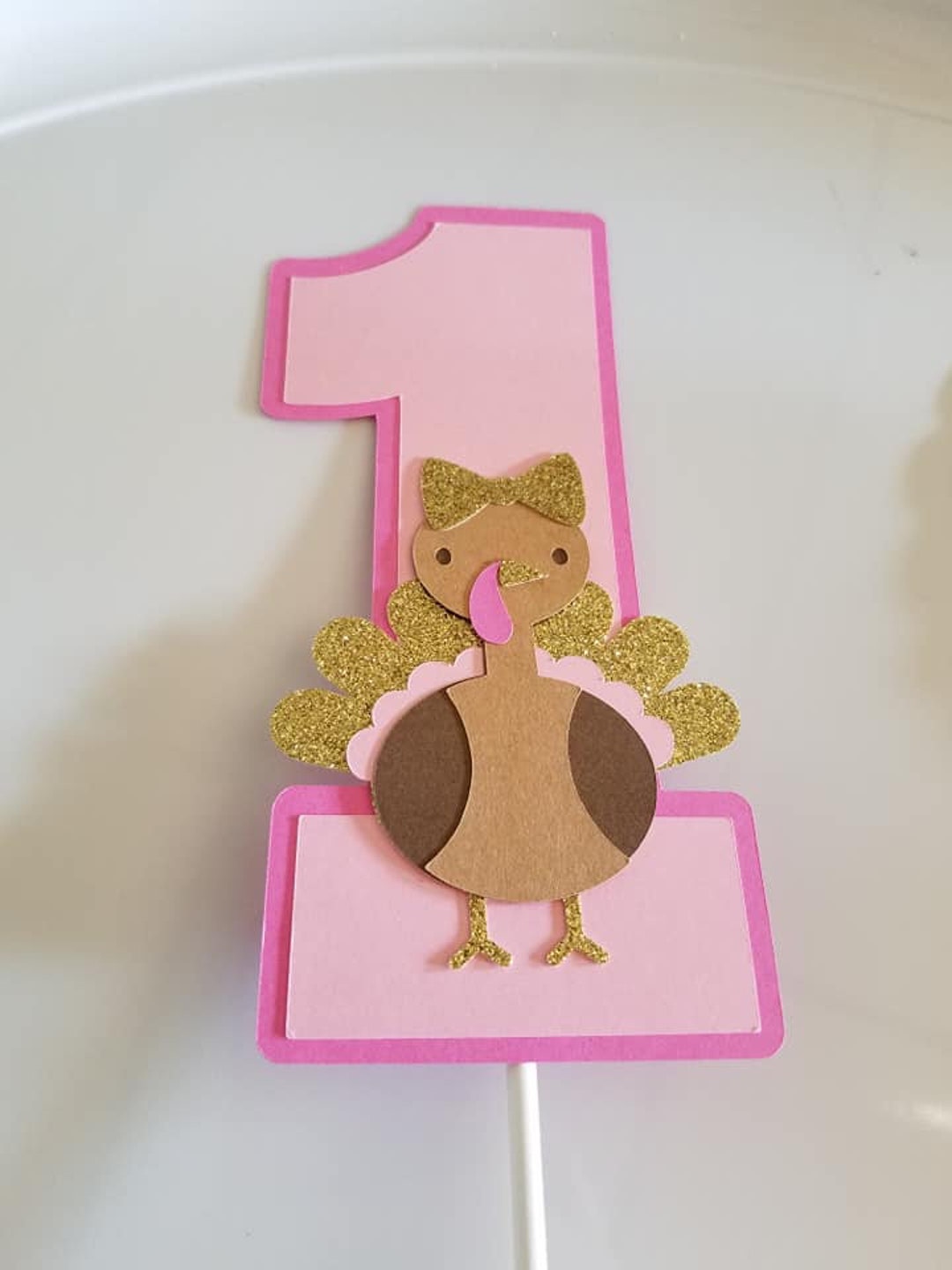 Turkey Cake Topper, Little Turkey, Thanksgiving 1st Birthday ...