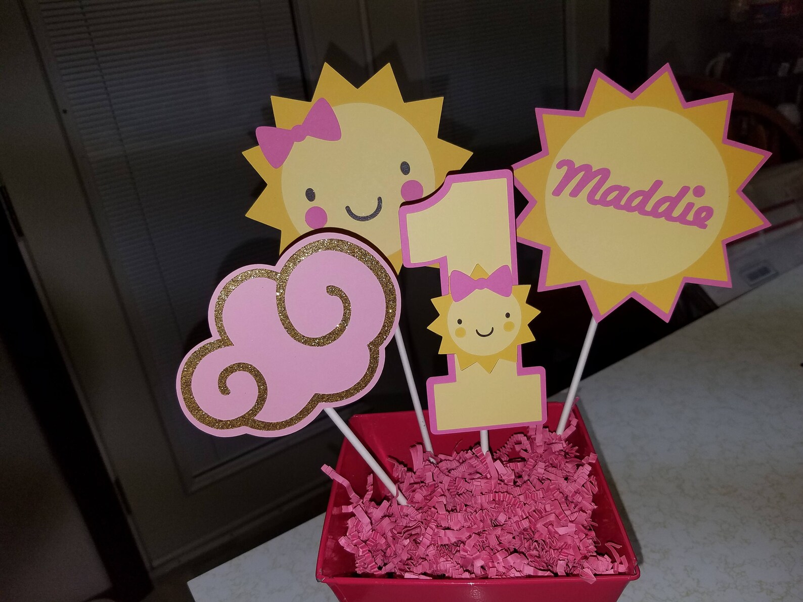 Sun Centerpiece, Sunshine Centerpiece, Sun Birthday, You Are My ...