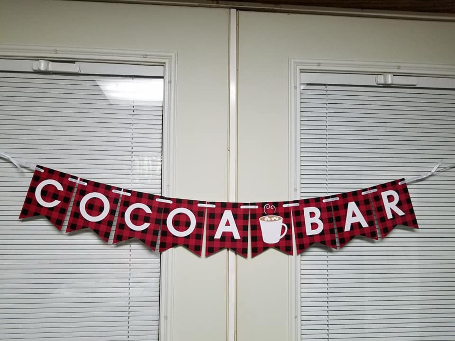 Cocoa Bar Banner, Cocoa Bar, Coffee Banner, Hot Chocolate Bar ...