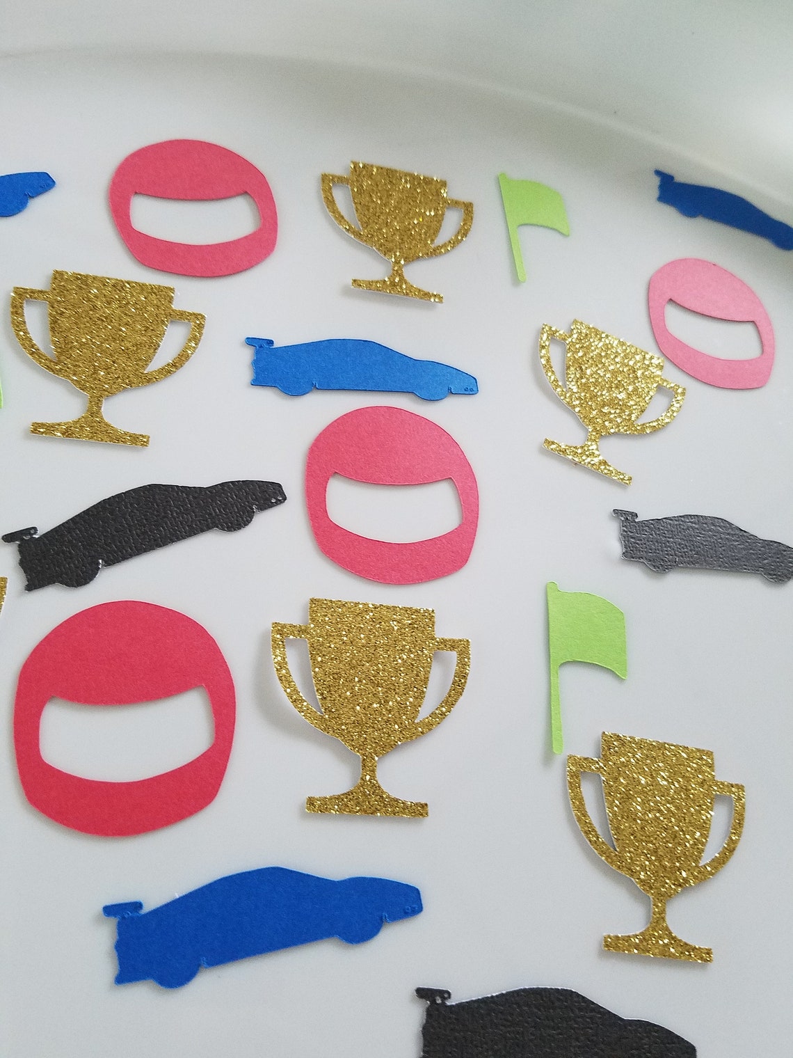 Race Car Confetti Transportation Decorations Transportation - Etsy