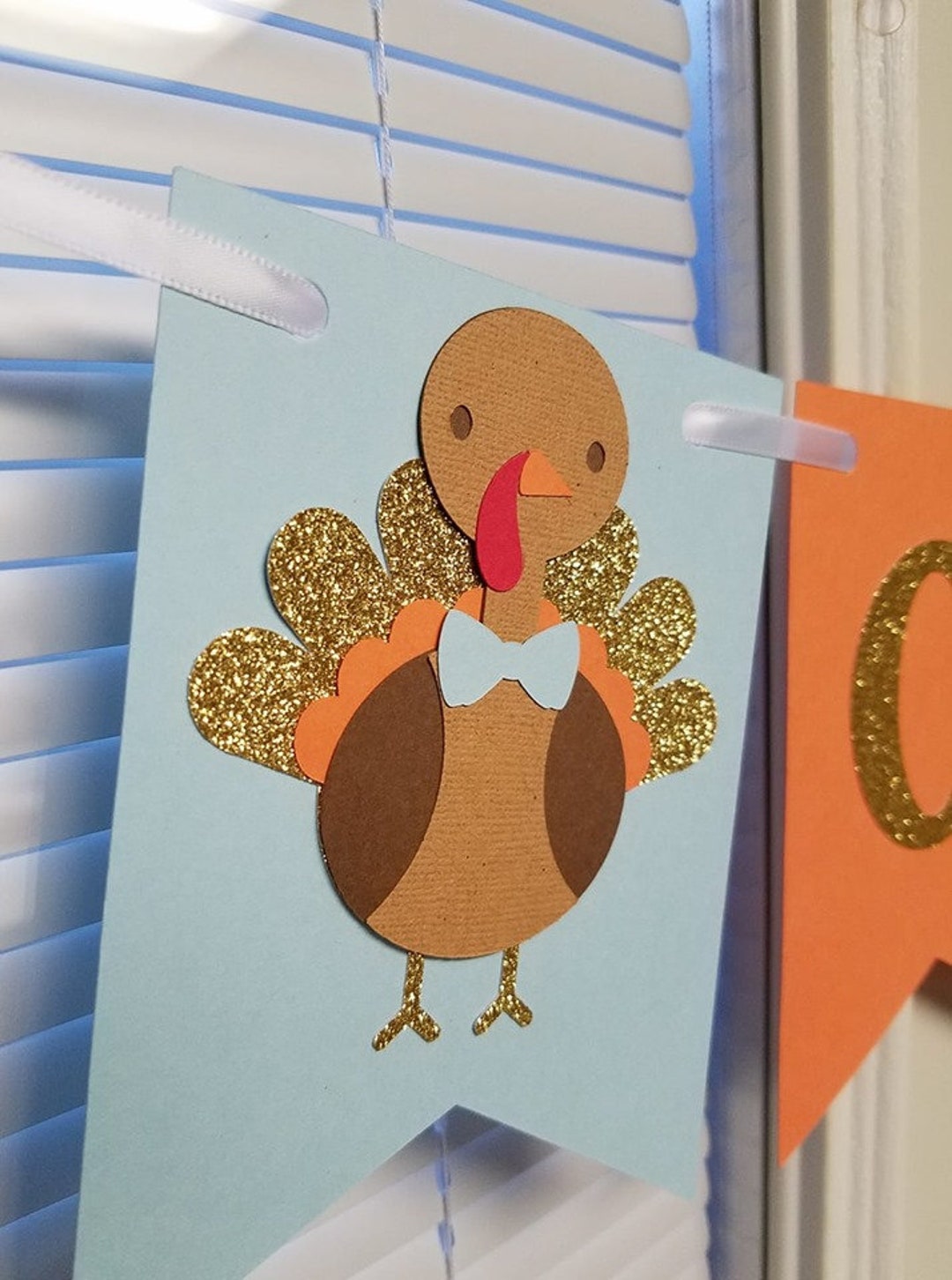 Turkey Banner, Little Turkey Banner, Thanksgiving 1st Birthday ...