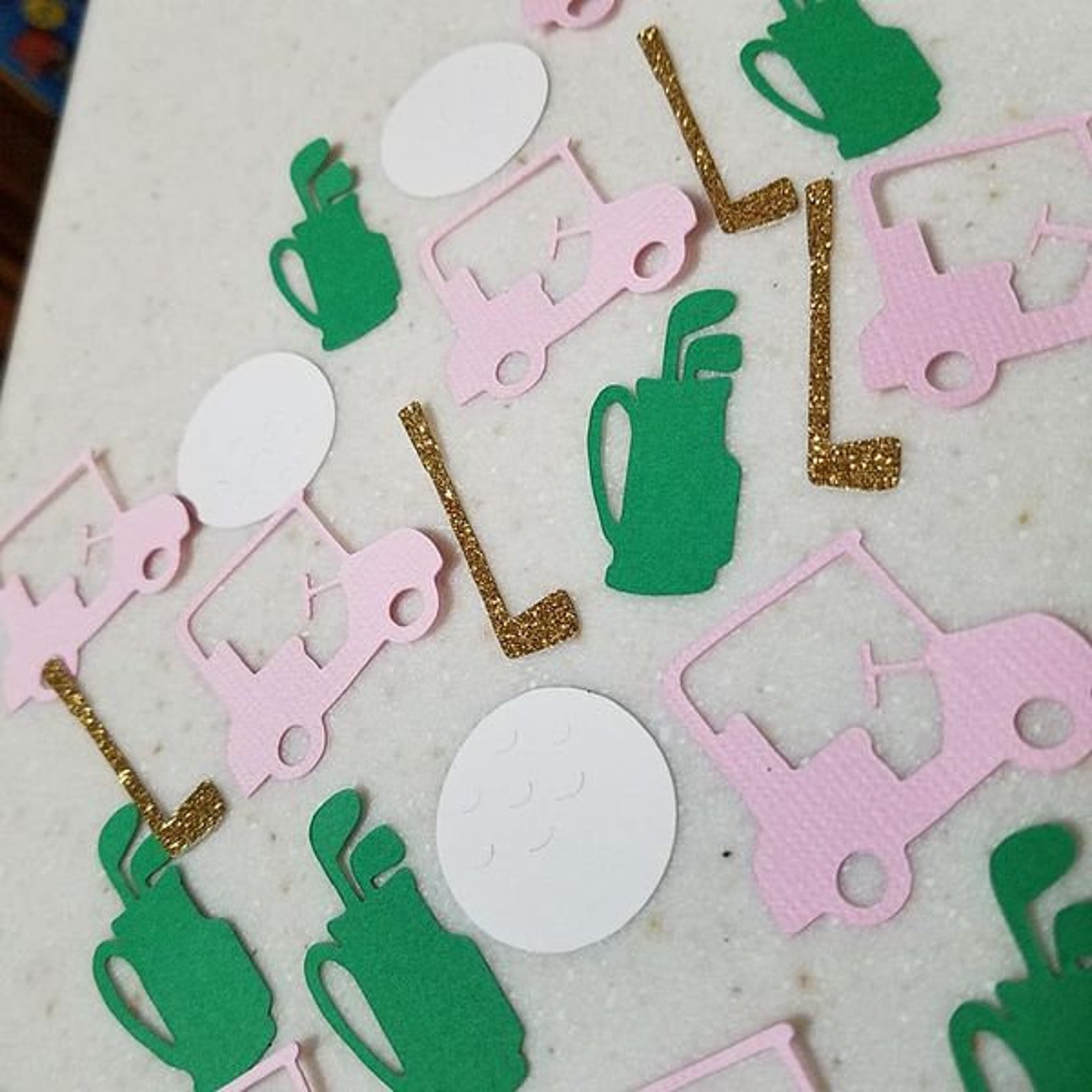Golf Confetti, Golf Table Scatter, Girl Golf Party Decorations, Golf ...