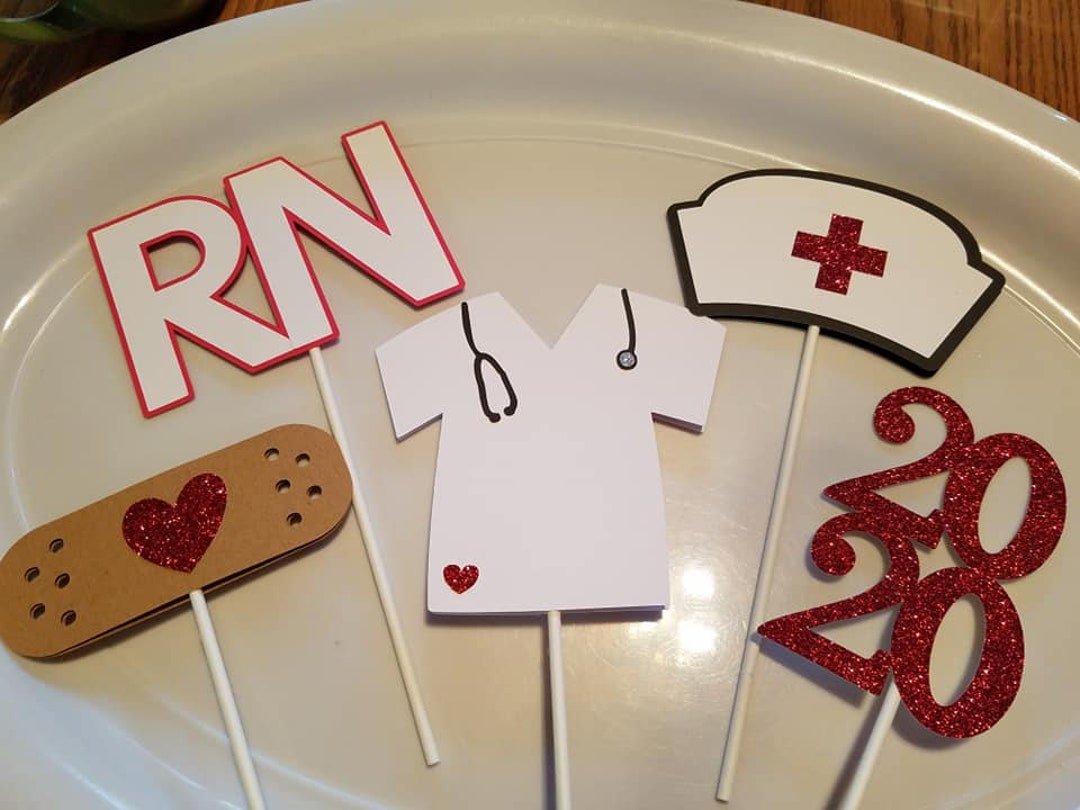 Nurse Centerpiece Sticks, Nurse Decorations, Nurse Graduation ...