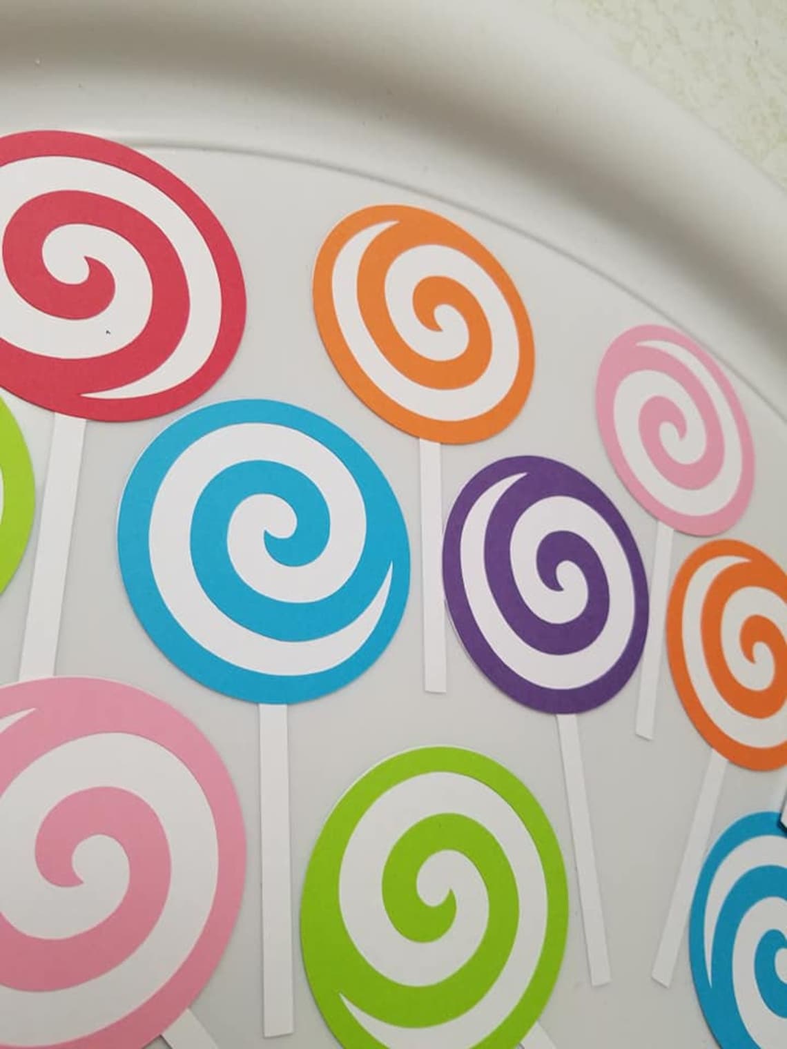 Candy Decorations Candy Cutouts Candy Die Cuts Candy Party - Etsy