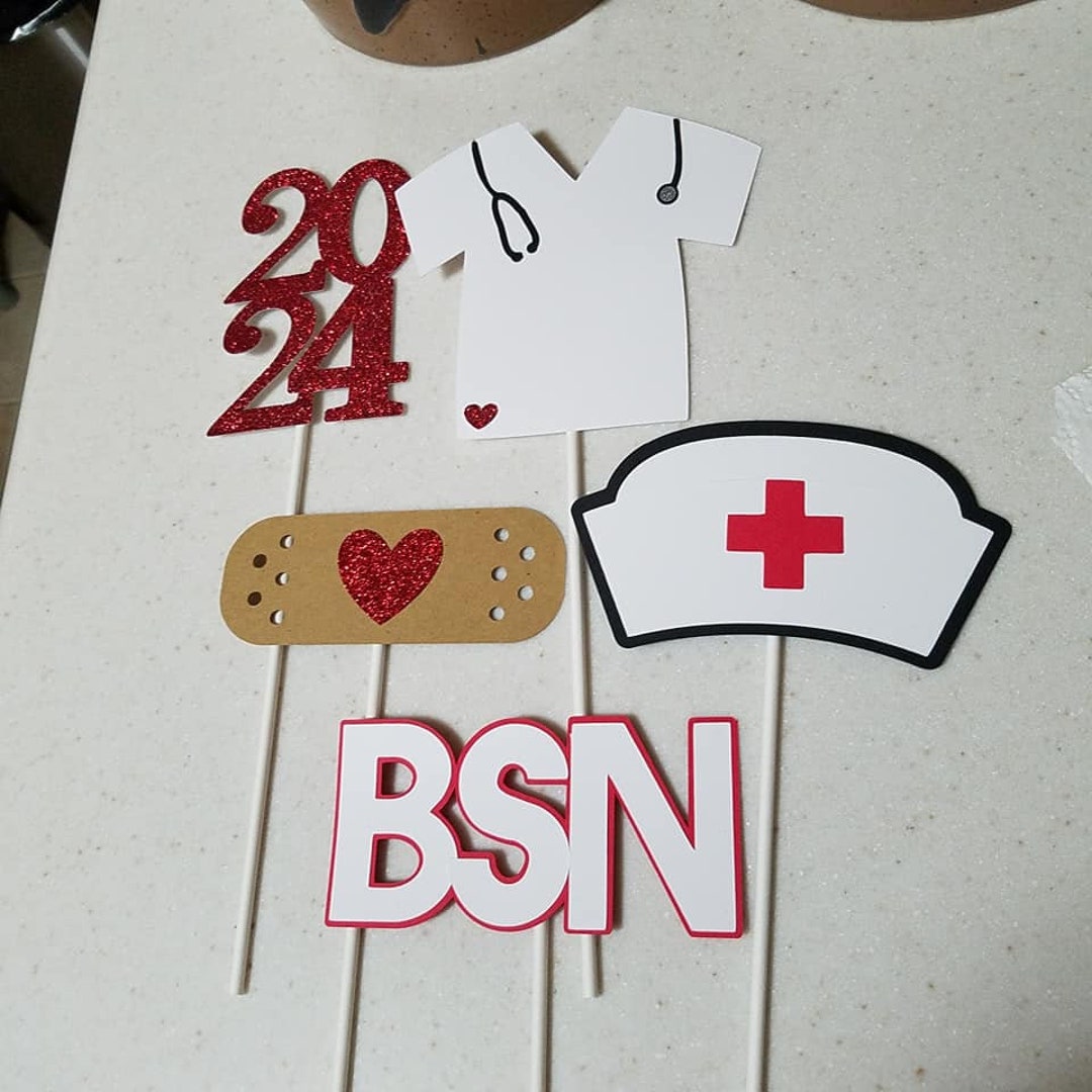 Nurse Centerpiece Sticks, Nurse Decorations, Nurse Graduation ...