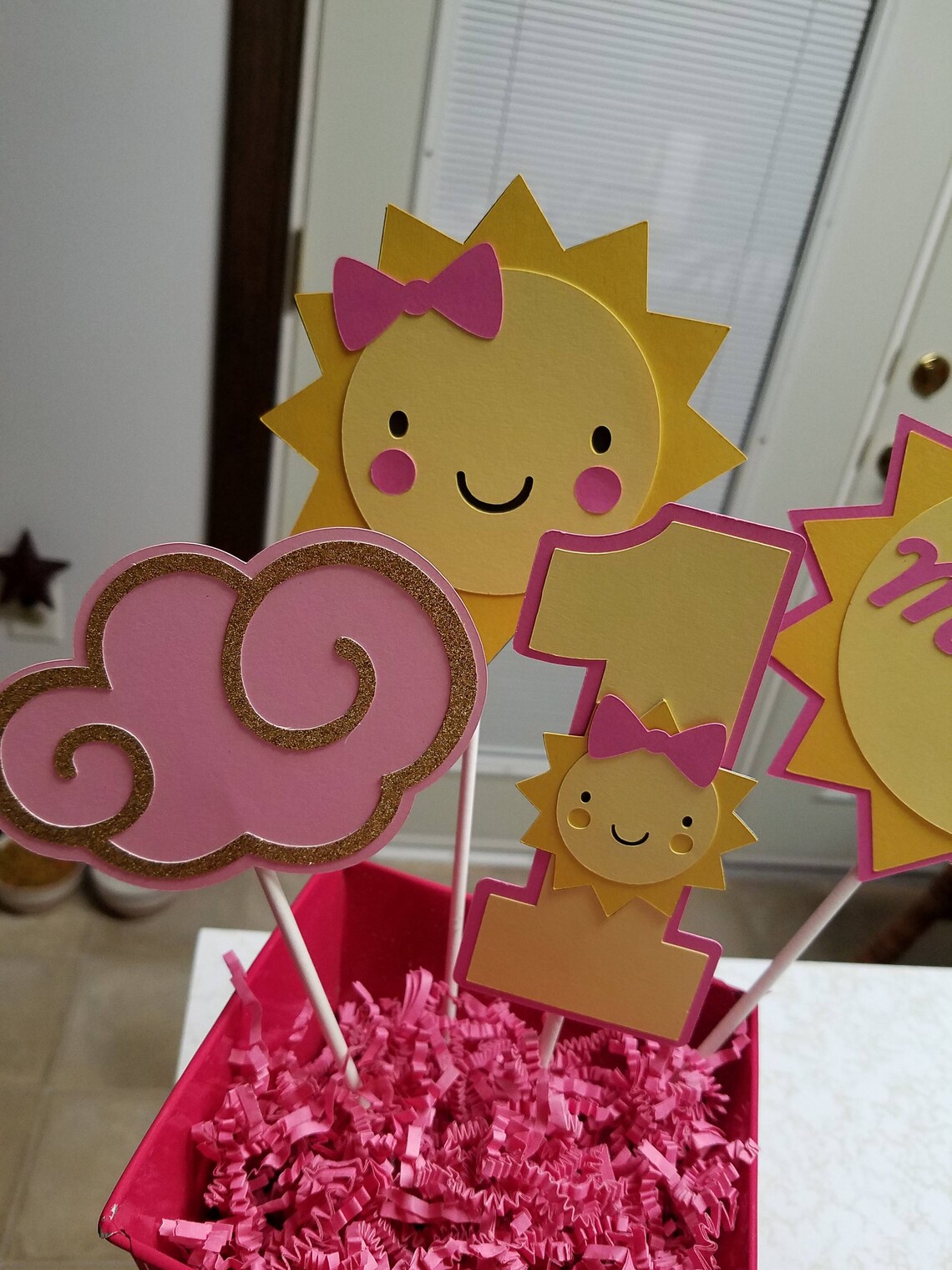 Sun Centerpiece Sunshine Centerpiece Sun Birthday You Are - Etsy
