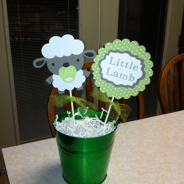 Lamb Centerpiece - Etsy
