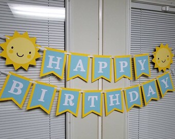 Sun Banner Sun Garland Sunshine Banner Sunshine Garland - Etsy