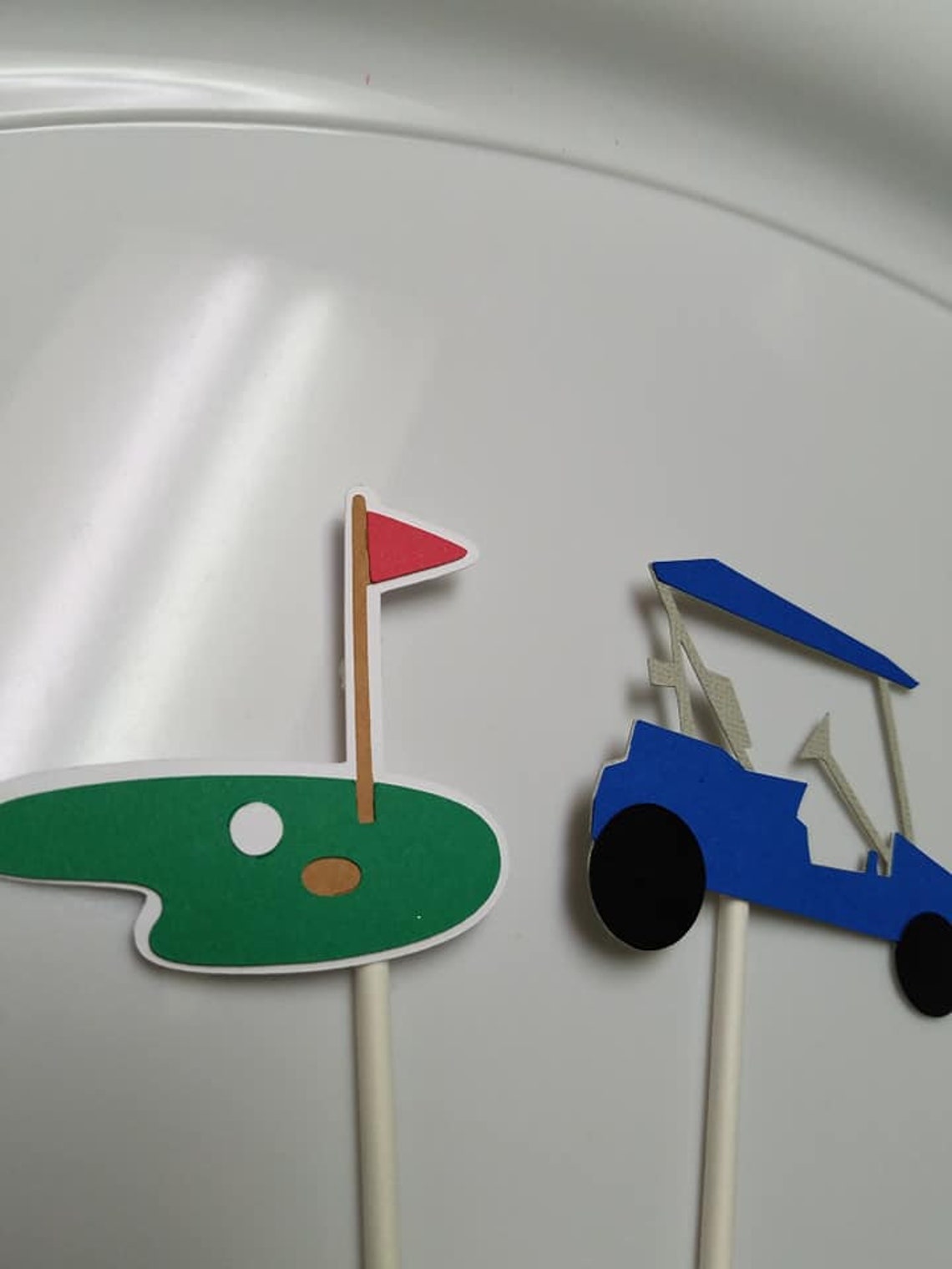 Golf Cupcake Toppers Golf Birthday Party Golf Party - Etsy