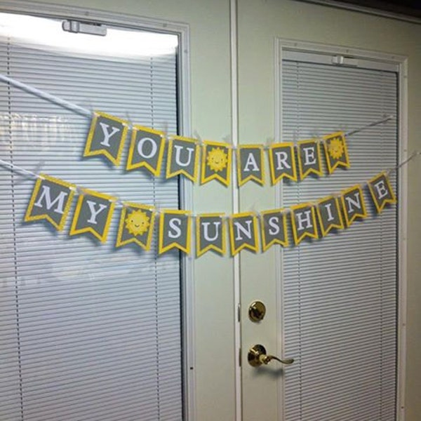Sunshine Banner - Etsy