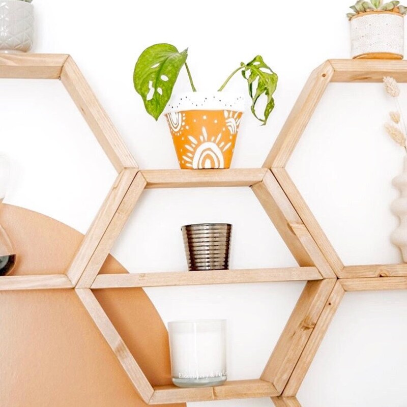 Geometric Shelf - Etsy UK