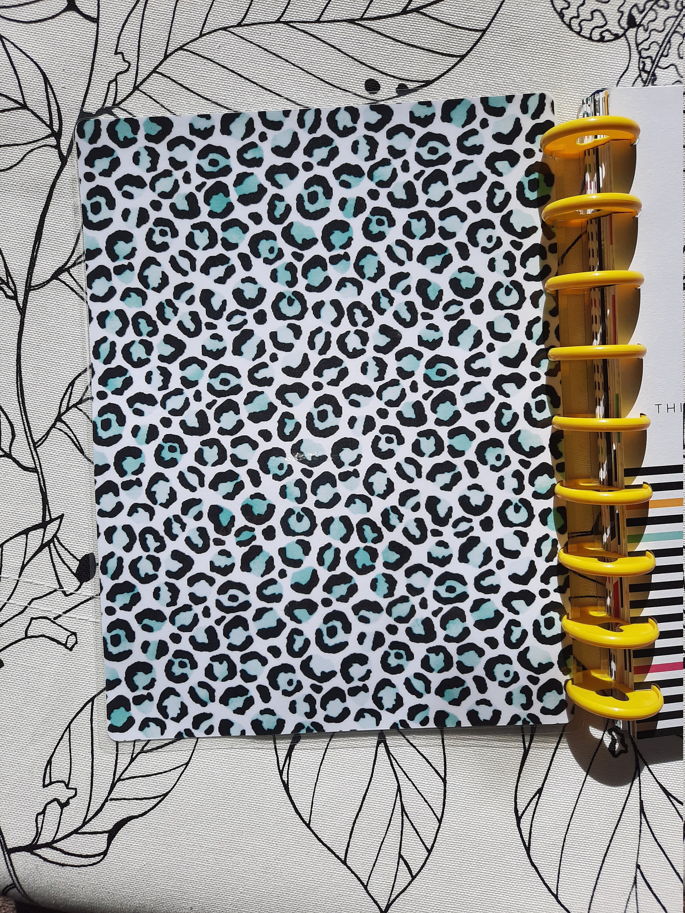 INSTANT DOWNLOAD, Classic Happy Planner Leopard Print Printable Cover ...