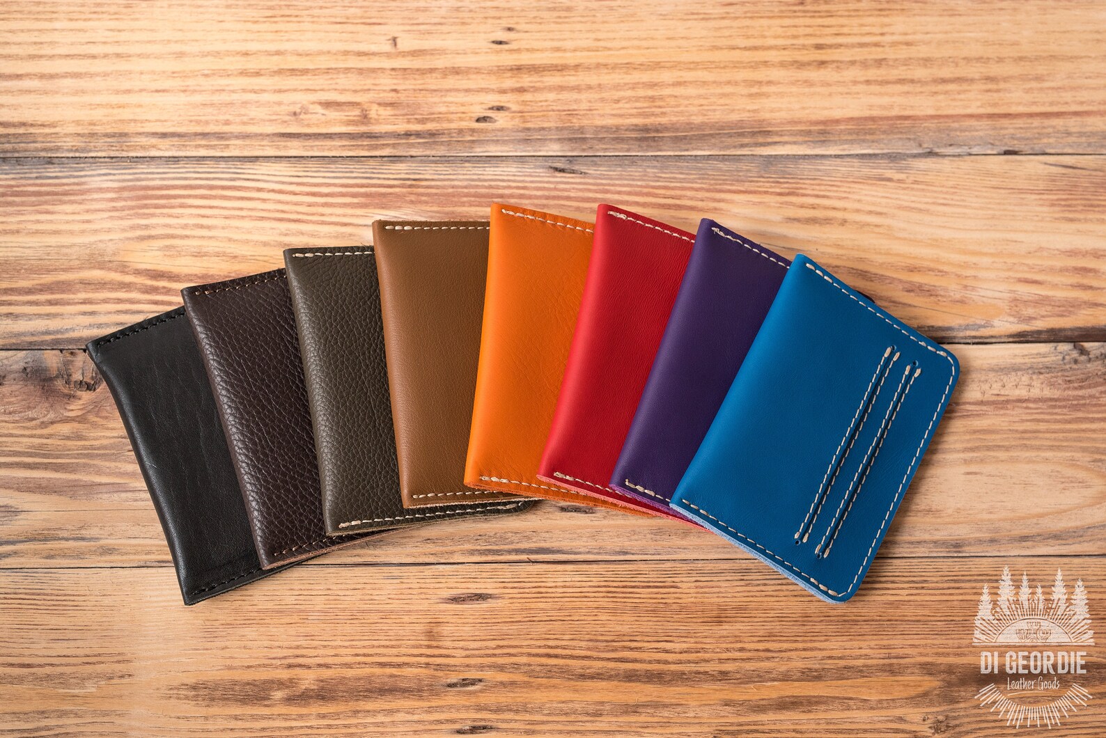 Leather Card Holder Wallet Leather Card Wallet Leather Credit - Etsy