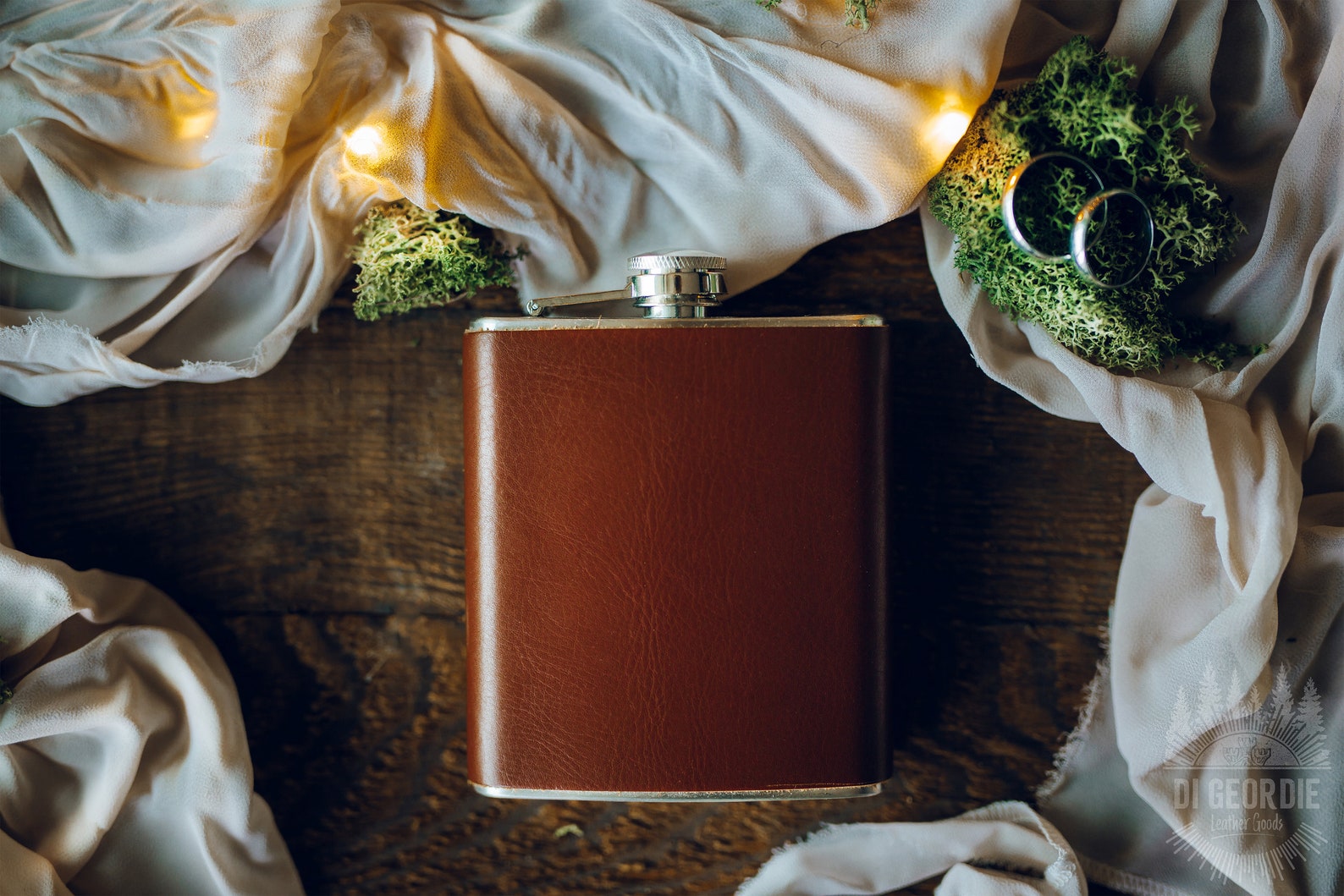 Custom Leather Flask for Men Personalized Flask for Men | Etsy