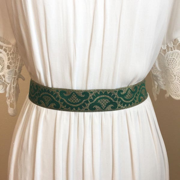 Emerald Green Sash - Etsy