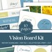 Vision Board Kit, Digital Vision Board, Mood Board, Vision Board ...