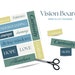Vision Board Kit, Digital Vision Board, Mood Board, Vision Board ...