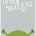 Freak Flag Art Print - Etsy
