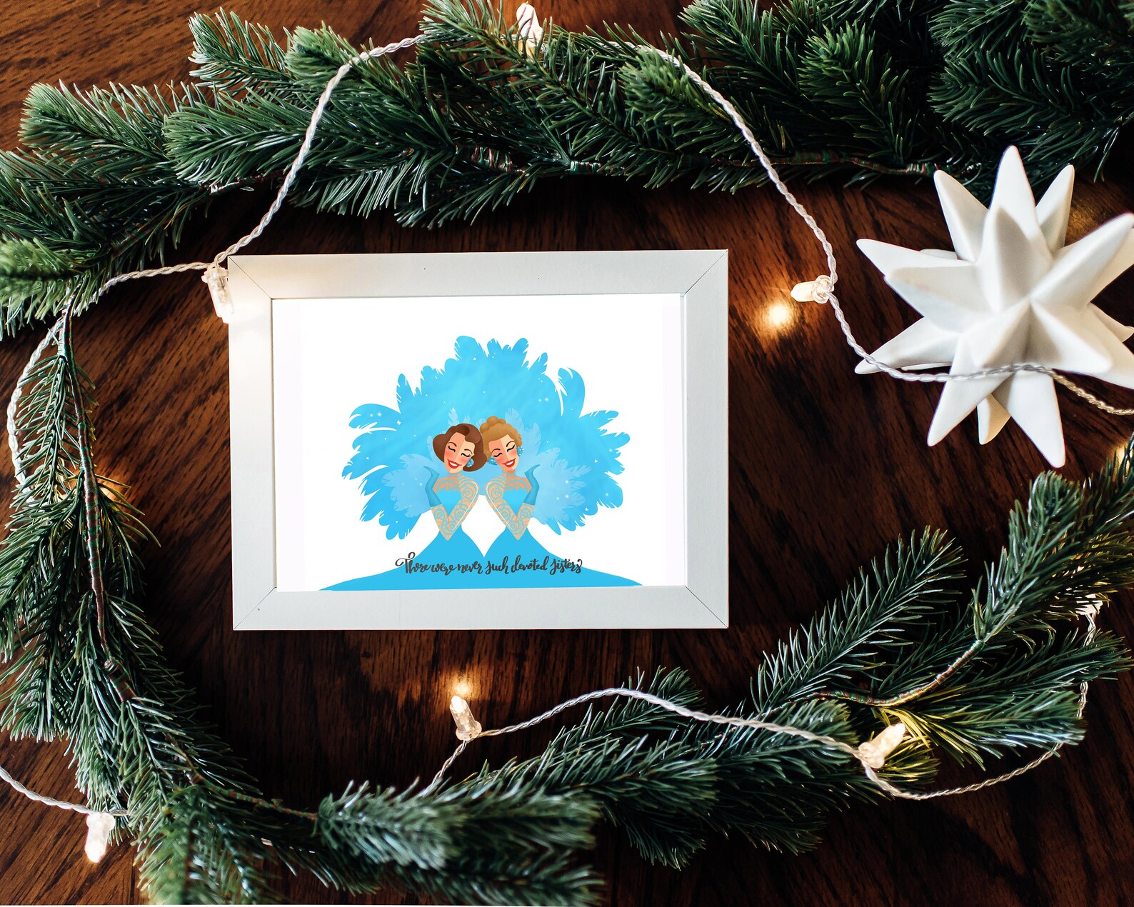 Devoted Sisters White Christmas Digital Download - Etsy