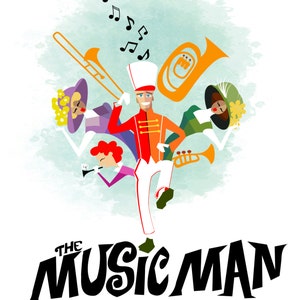 Music Man Art Print - Etsy