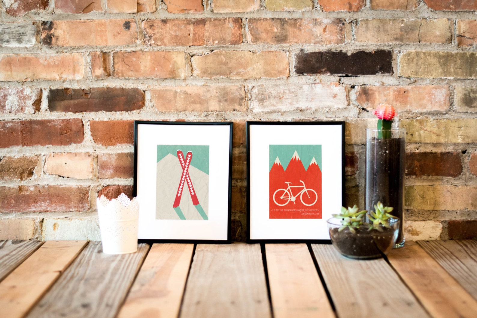 Conquer // Print of a Graphic Design // - Etsy