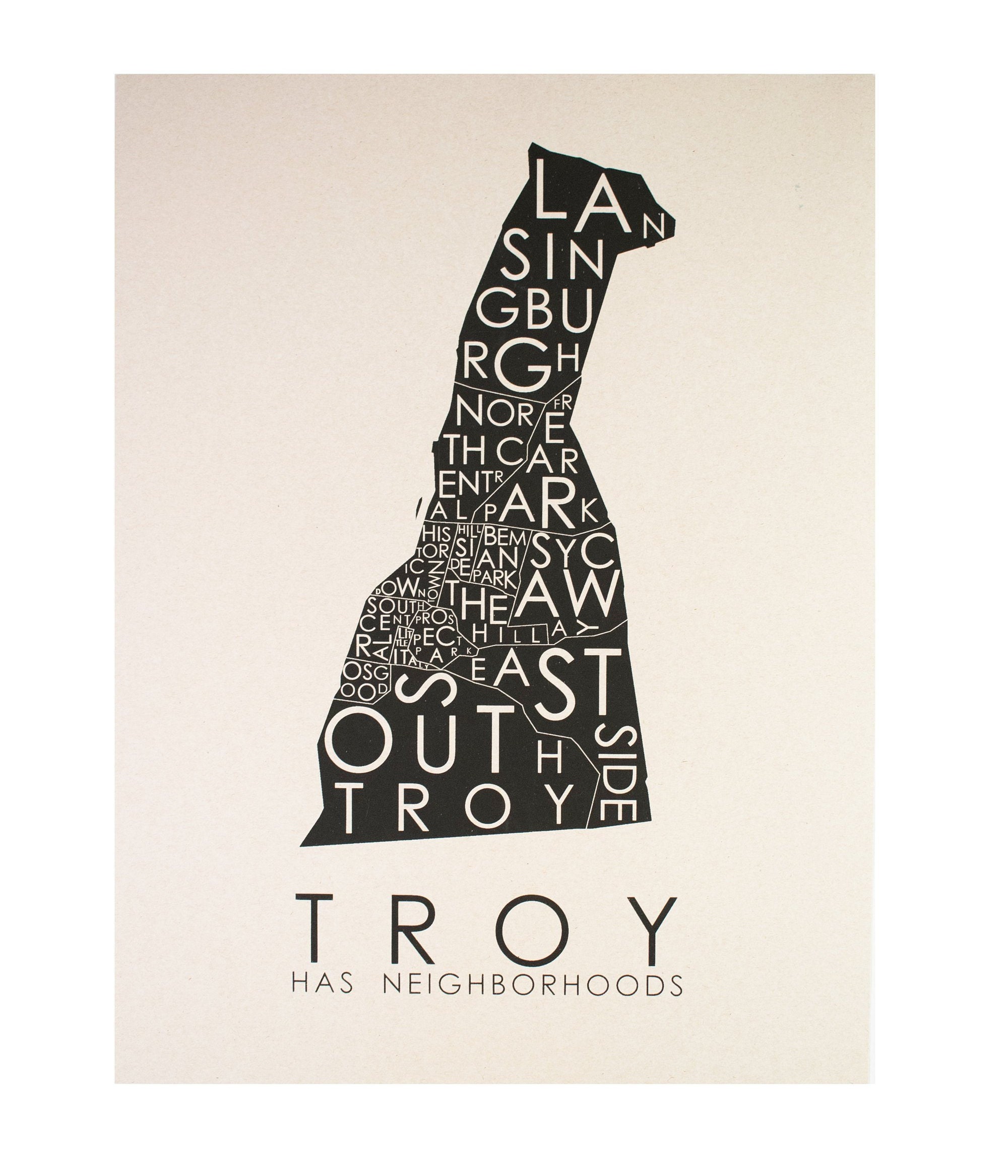 Troy Has Neighborhoods, GRAYYYYY - Etsy