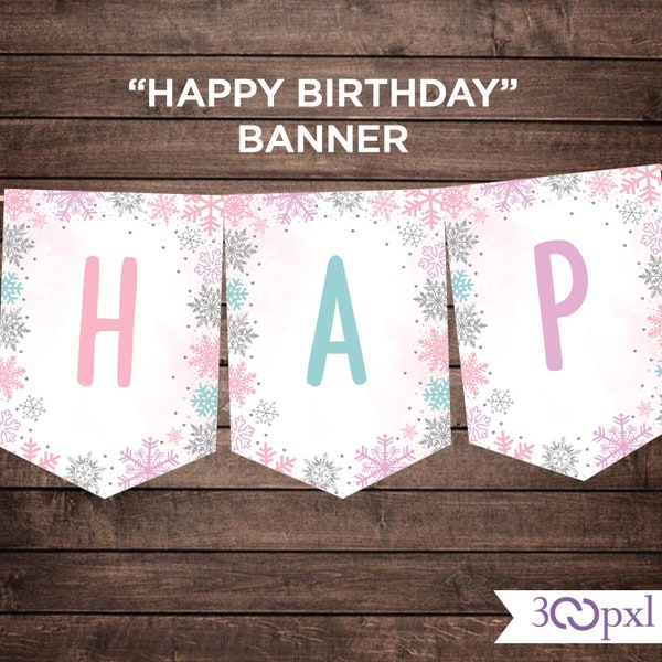 Birthday Banner Happy Birthday - Etsy