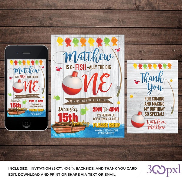 Ofishally One Party Invitations Etsy