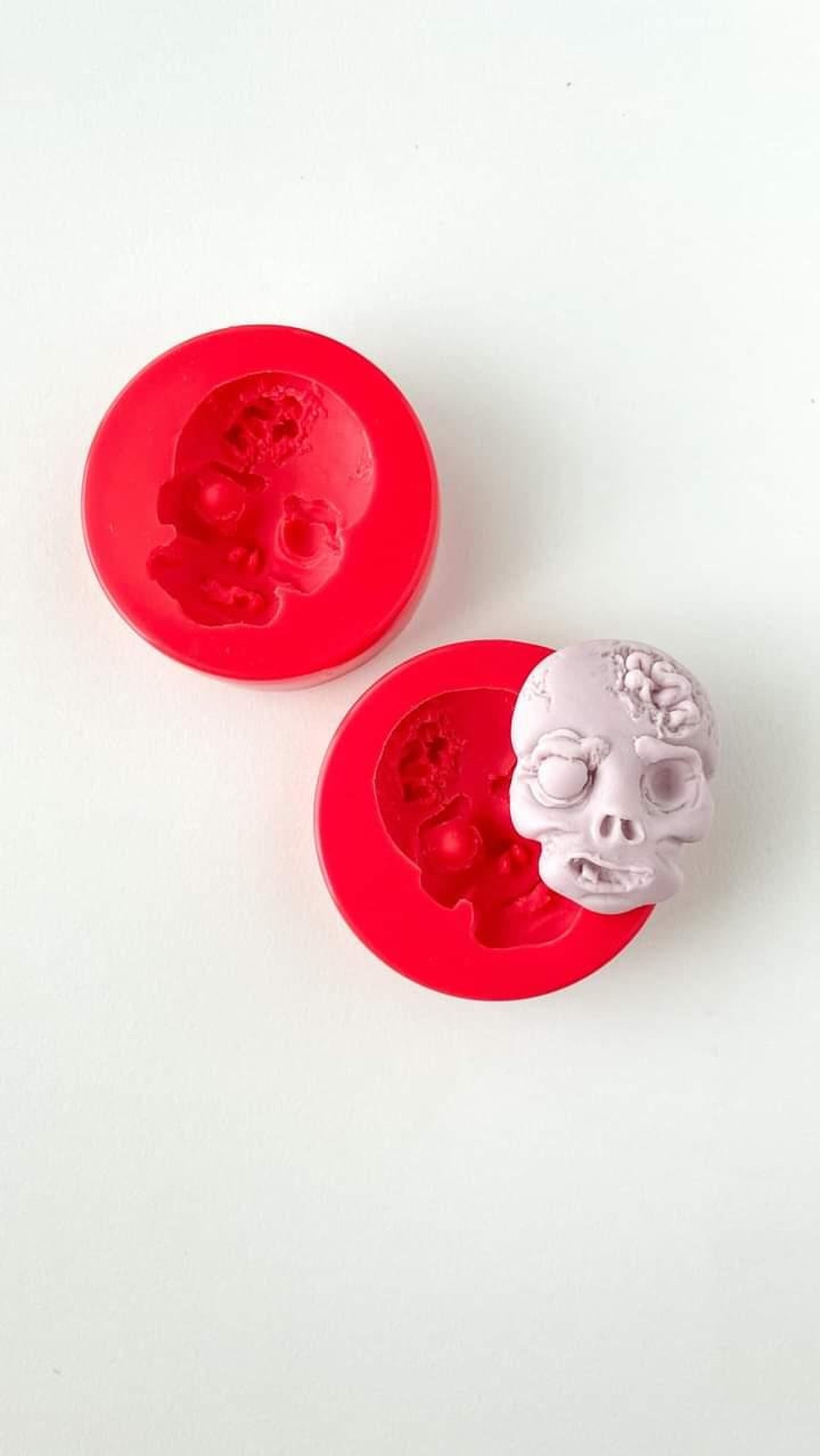 Zombie Face Mold (unforgedible Art) - Etsy