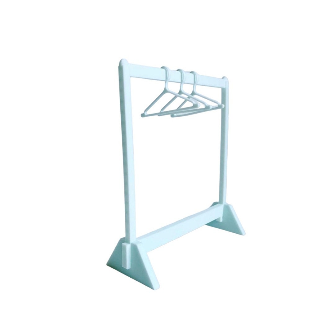 Sky Blue Mini Clothing Rack - Etsy