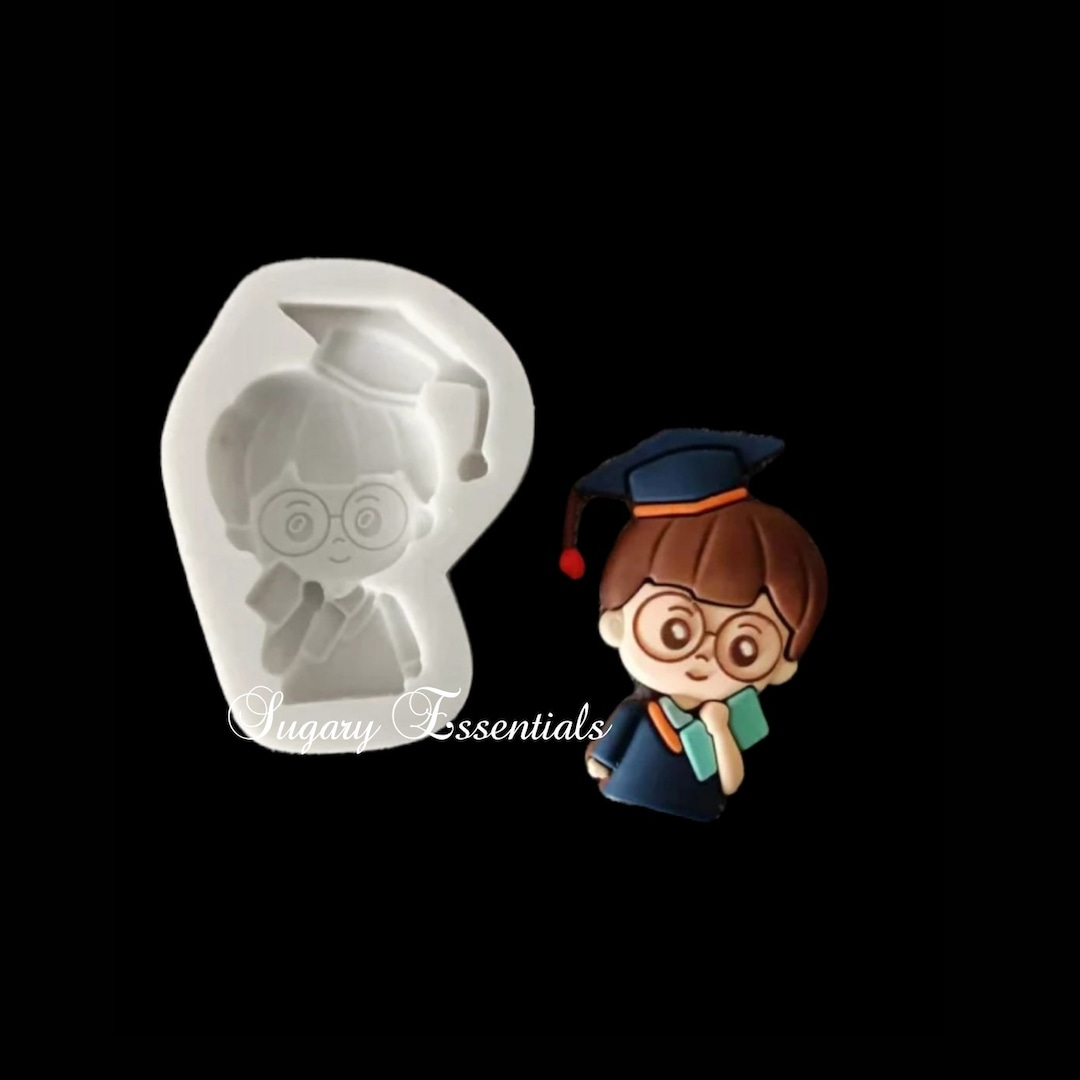 Graduation Boy Mold - Etsy