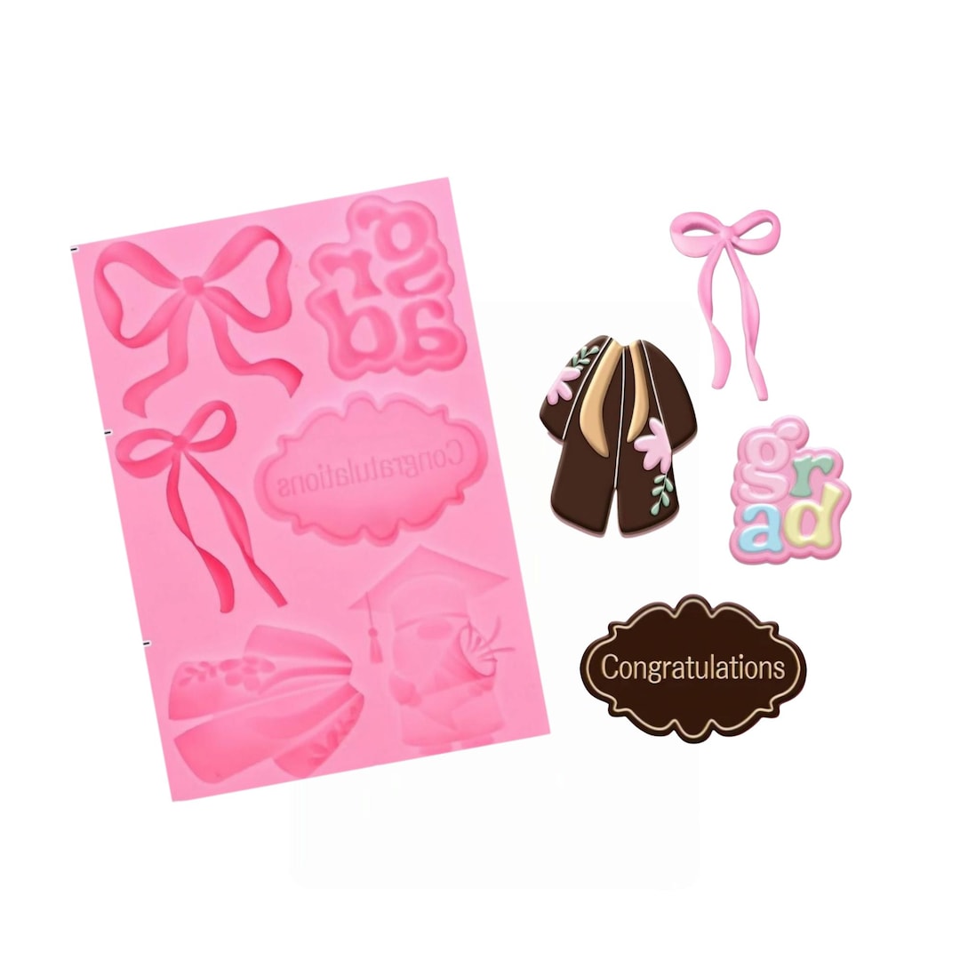 Graduation Accesories Mold Style 3 - Etsy