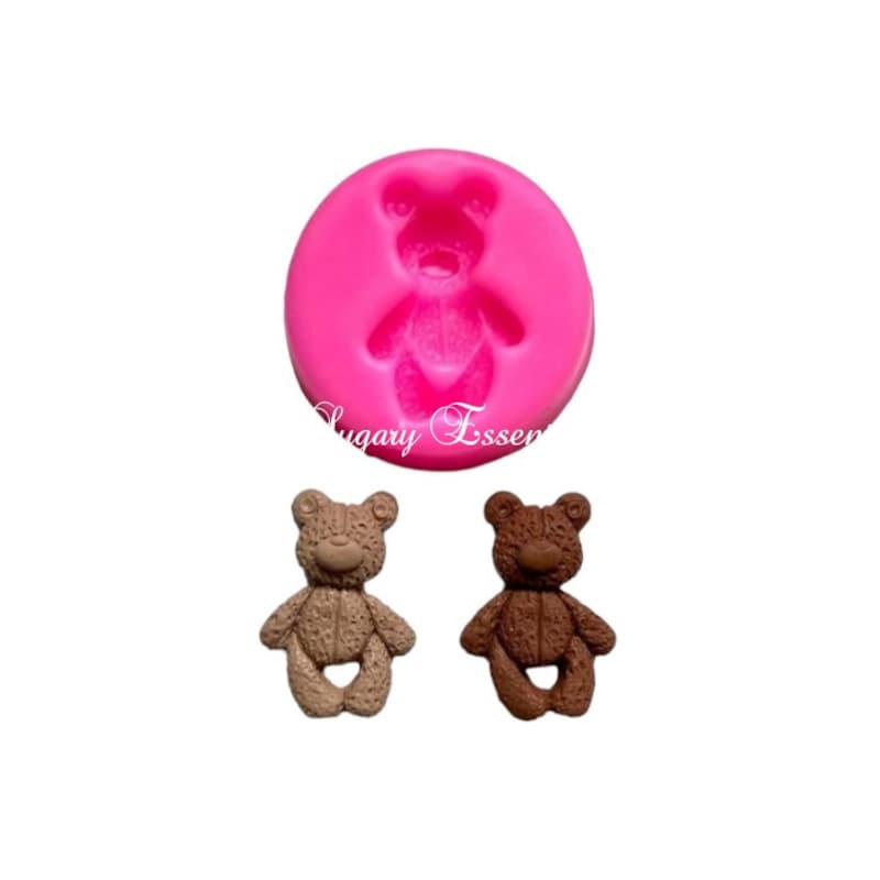Teddy Bear Fondant Molds - Etsy
