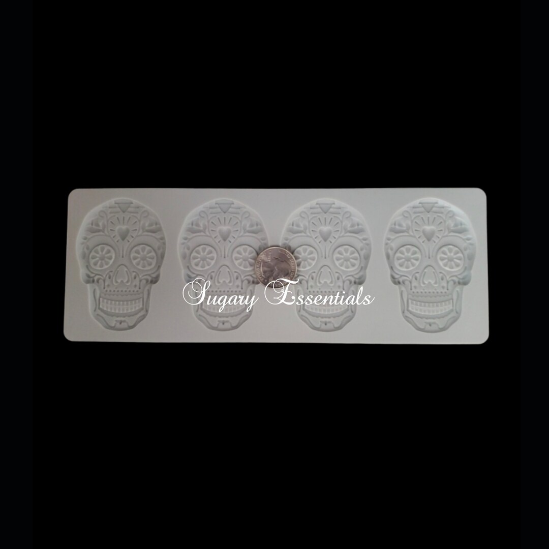 Medium Sugar Skull Mold - Etsy