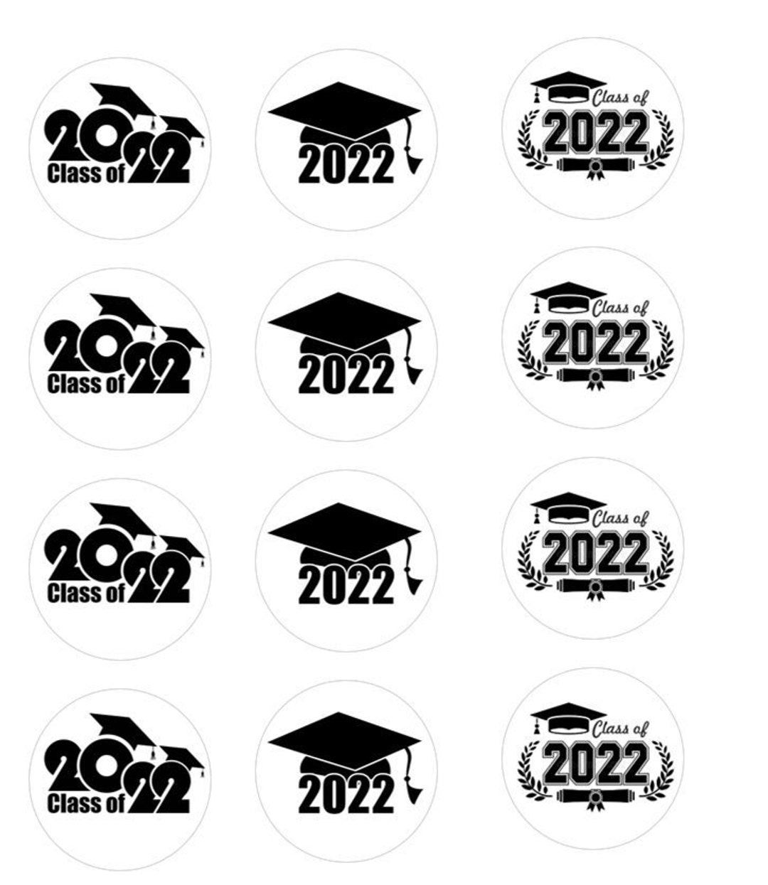 2022 Graduation (edible Images - Oreos) - Etsy