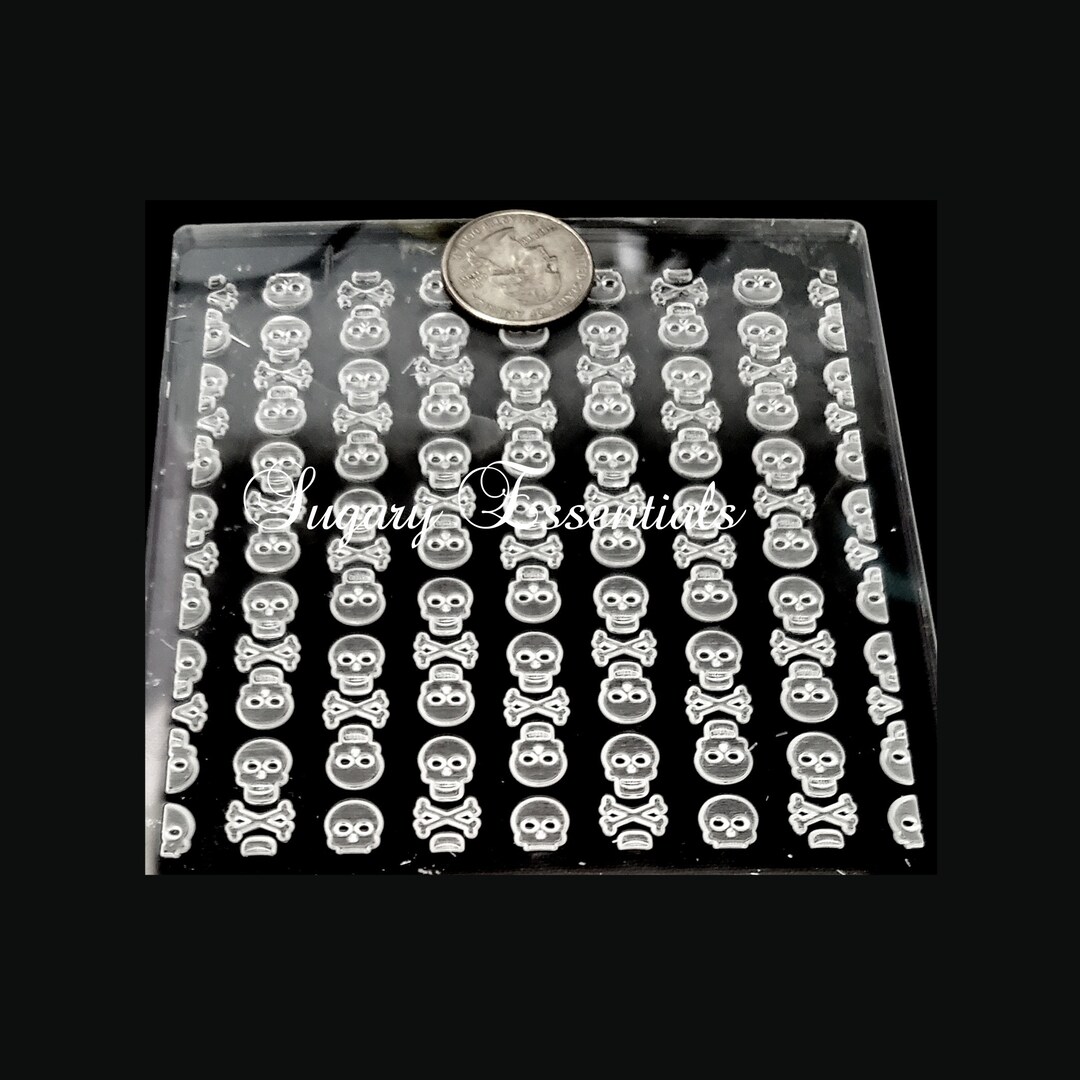 Skulls Stamp / Embosser Set - Etsy