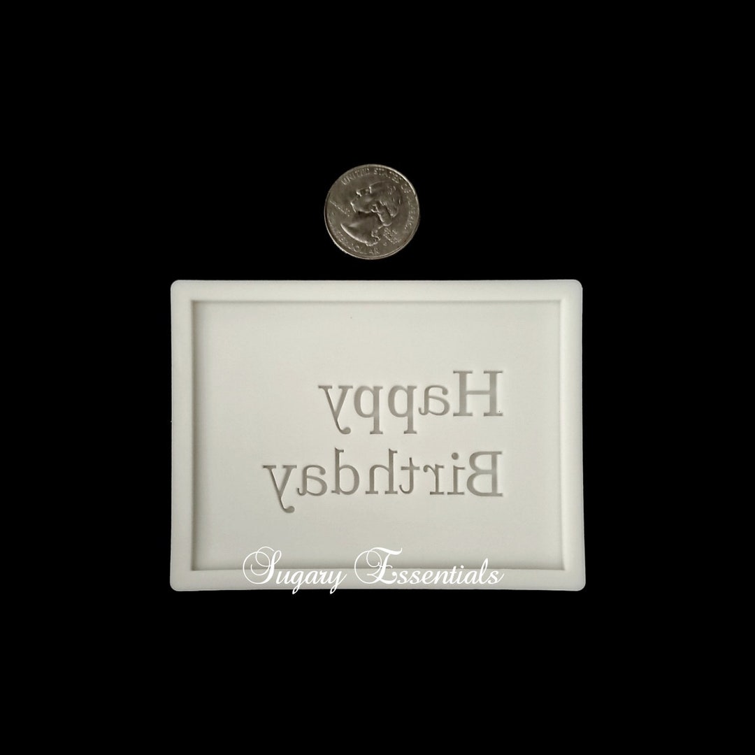 Square Happy Birthday - Etsy