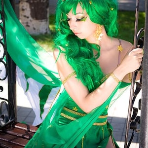 Final Fantasy 4 Rydia Cosplay Costume, Final Fantsy IV, Game Cosplay ...