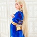 Princess Zelda Blue Royal Cosplay Dress From Breathe of the Wild - Etsy
