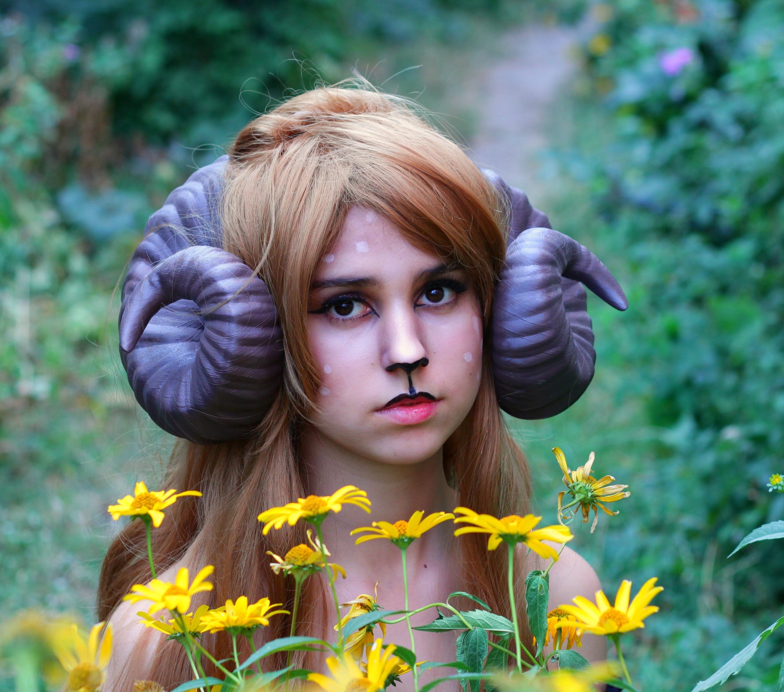 Adult Ram Horns. Ram Horn Headbend. Faun Horns. Cosplay Horns - Etsy