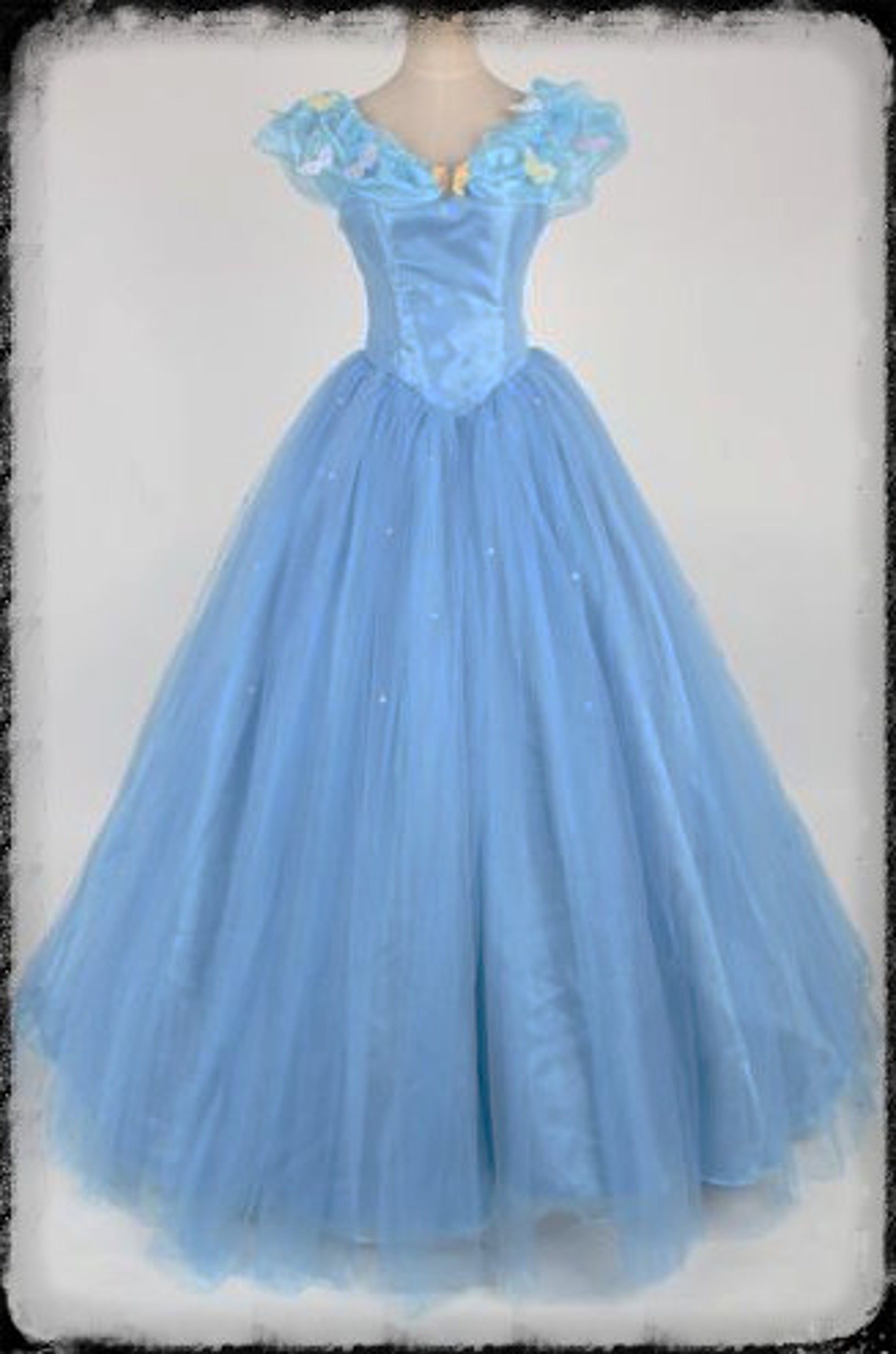 2015 NEW Movie Sandy Princess Cinderella Princess Dress Cosplay Costume ...