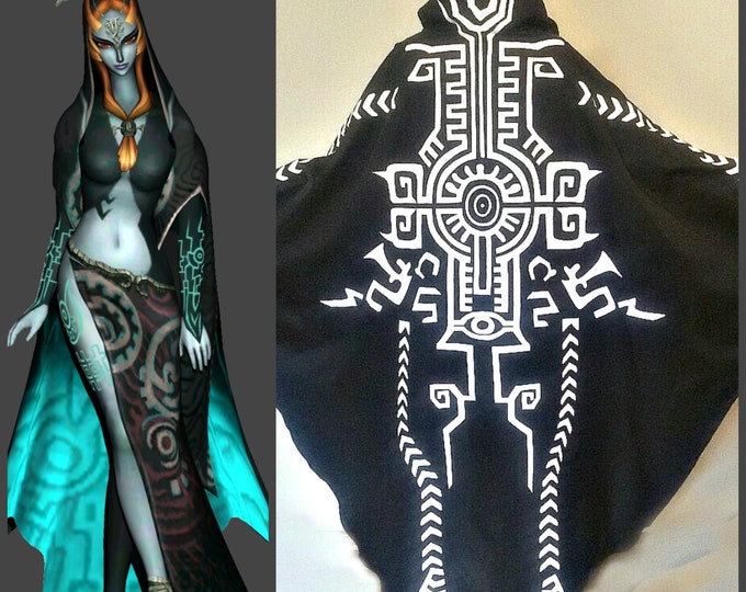 Midna Cloak, Midna Costume, Legend of Zelda, Link, Universe Loz Video ...