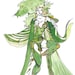 Final Fantasy 4 Rydia Cosplay Costume, Final Fantsy IV, Game Cosplay ...