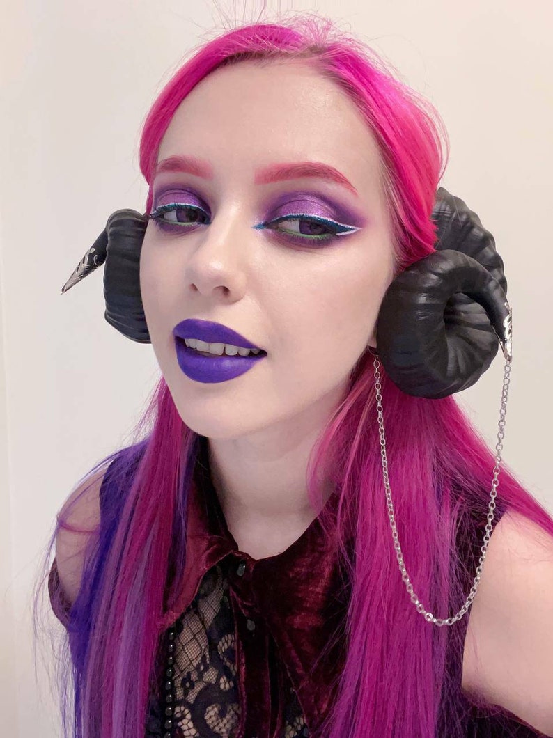 Jester Lavorre Horns Horns With Jewelry - Etsy