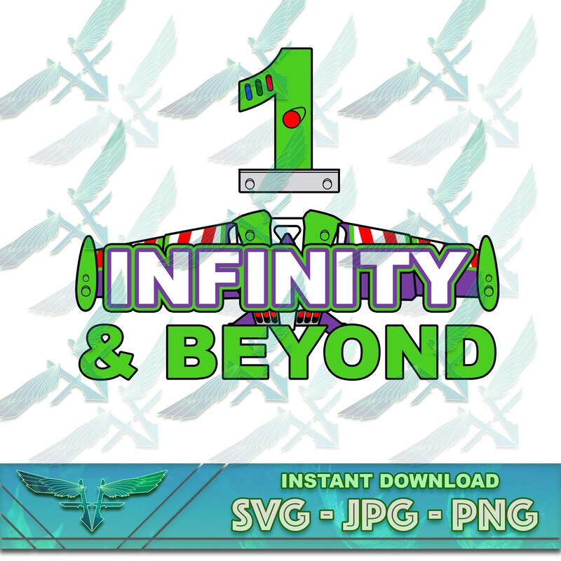 Two Infinity and Beyond Svg - Etsy