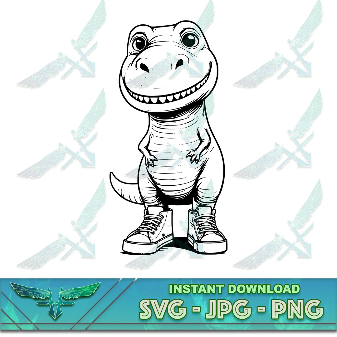T-rex Svg, Cute Dino Svg, Trex Svg Costume, Tyrannosaurus Rex Svg ...