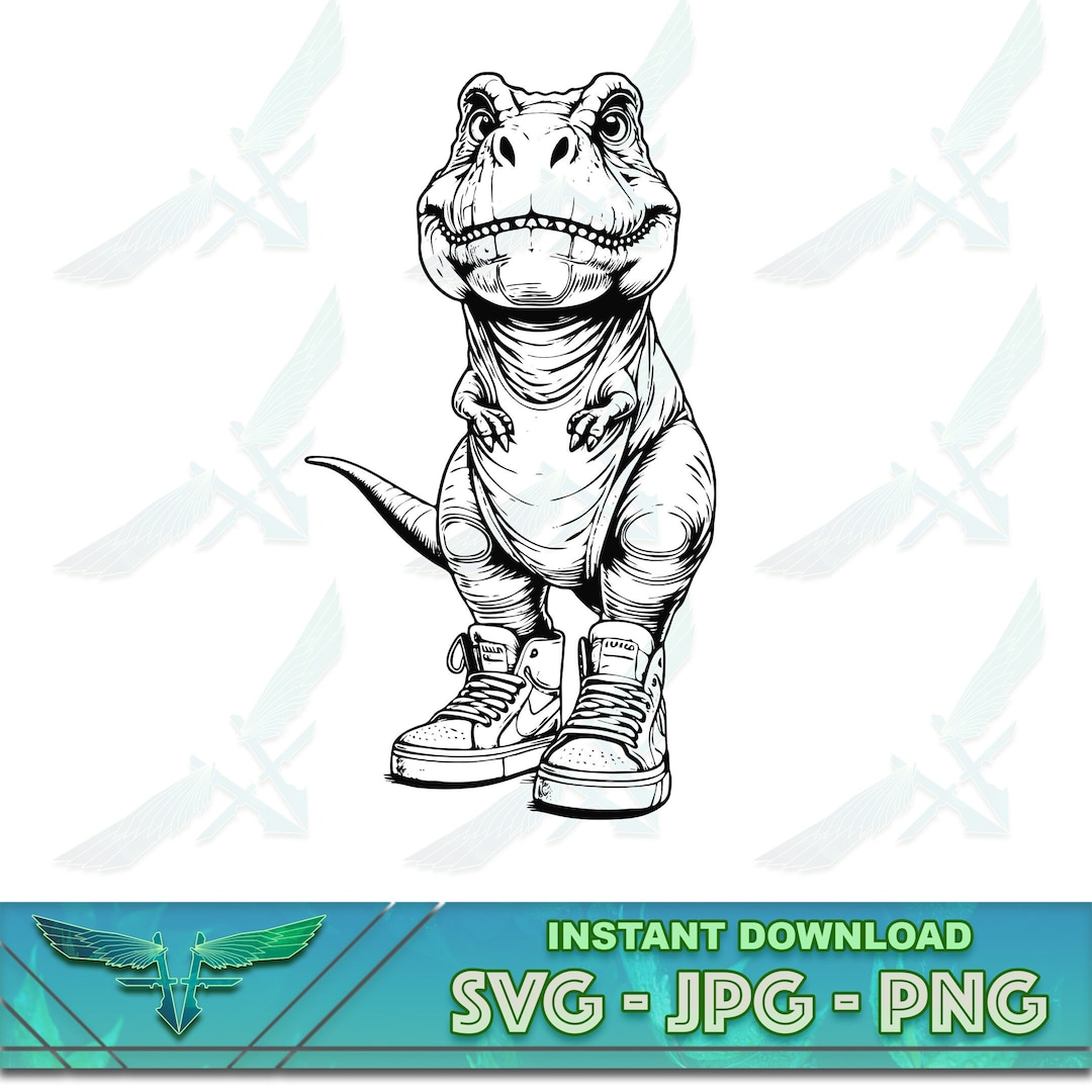 T-rex Svg, Cute Dino Svg, Trex Svg Costume, Tyrannosaurus Rex Svg ...