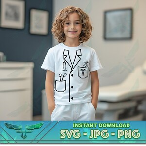 Doctor Costume Svg, Doctor Outfit Svg, Doctor Shirt Svg, Doctor Jacket ...