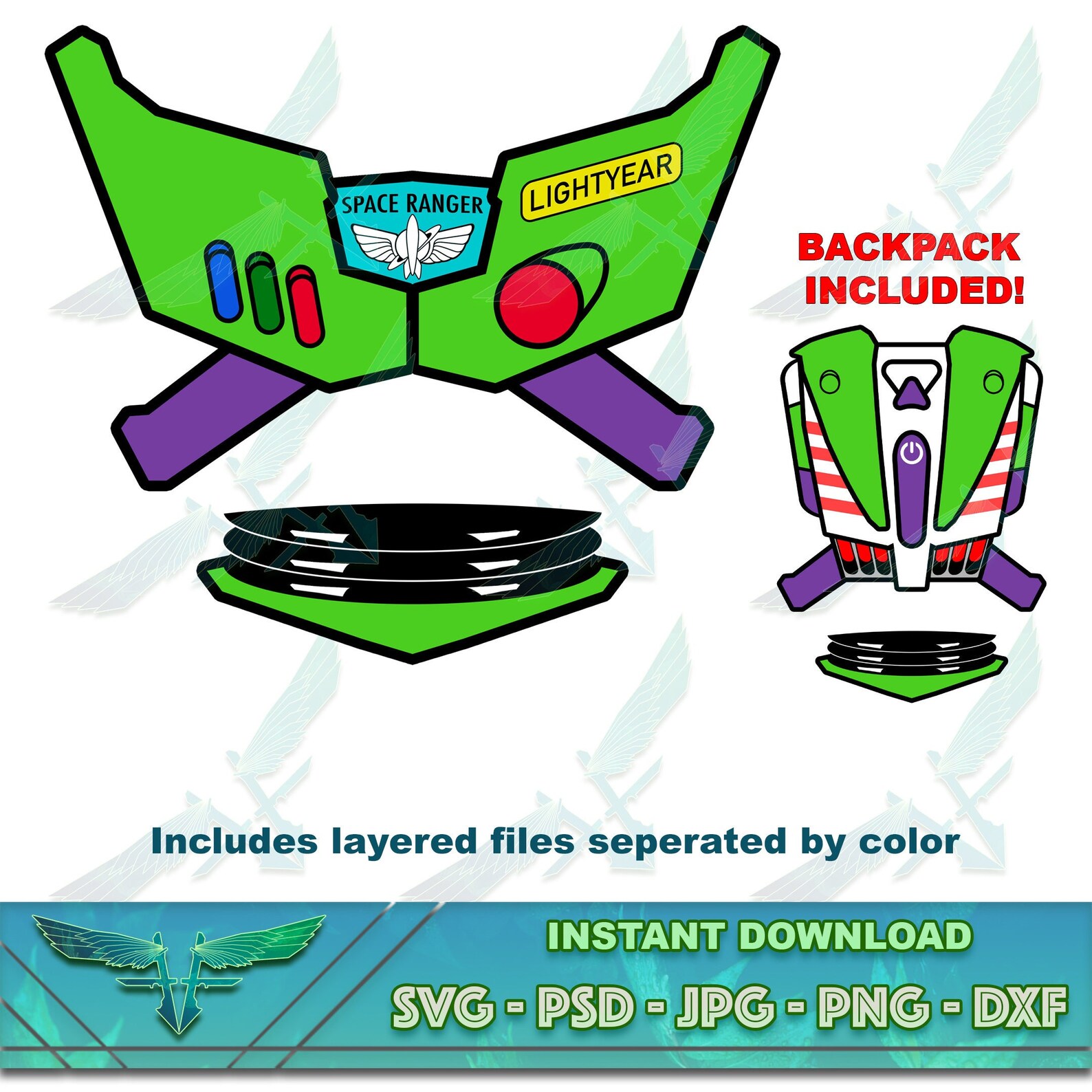 Buzz Lightyear Shirt Svg Costume Svg Toy Story Birthday - Etsy